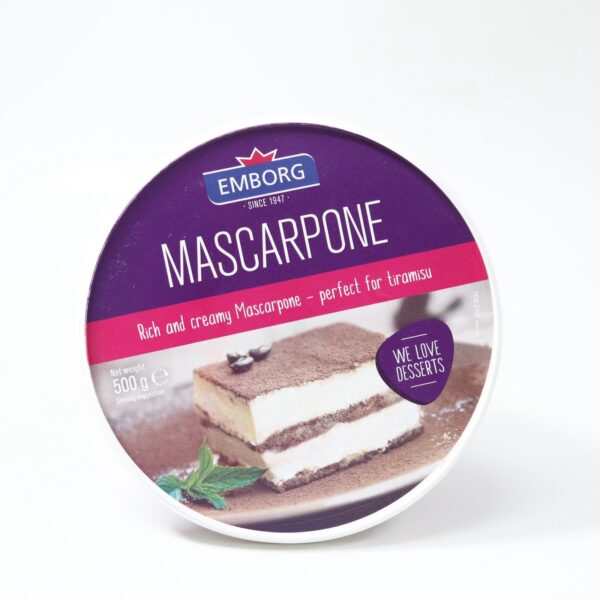 WS Food Distributor - Emborg Mascarpone Cheese (500g)