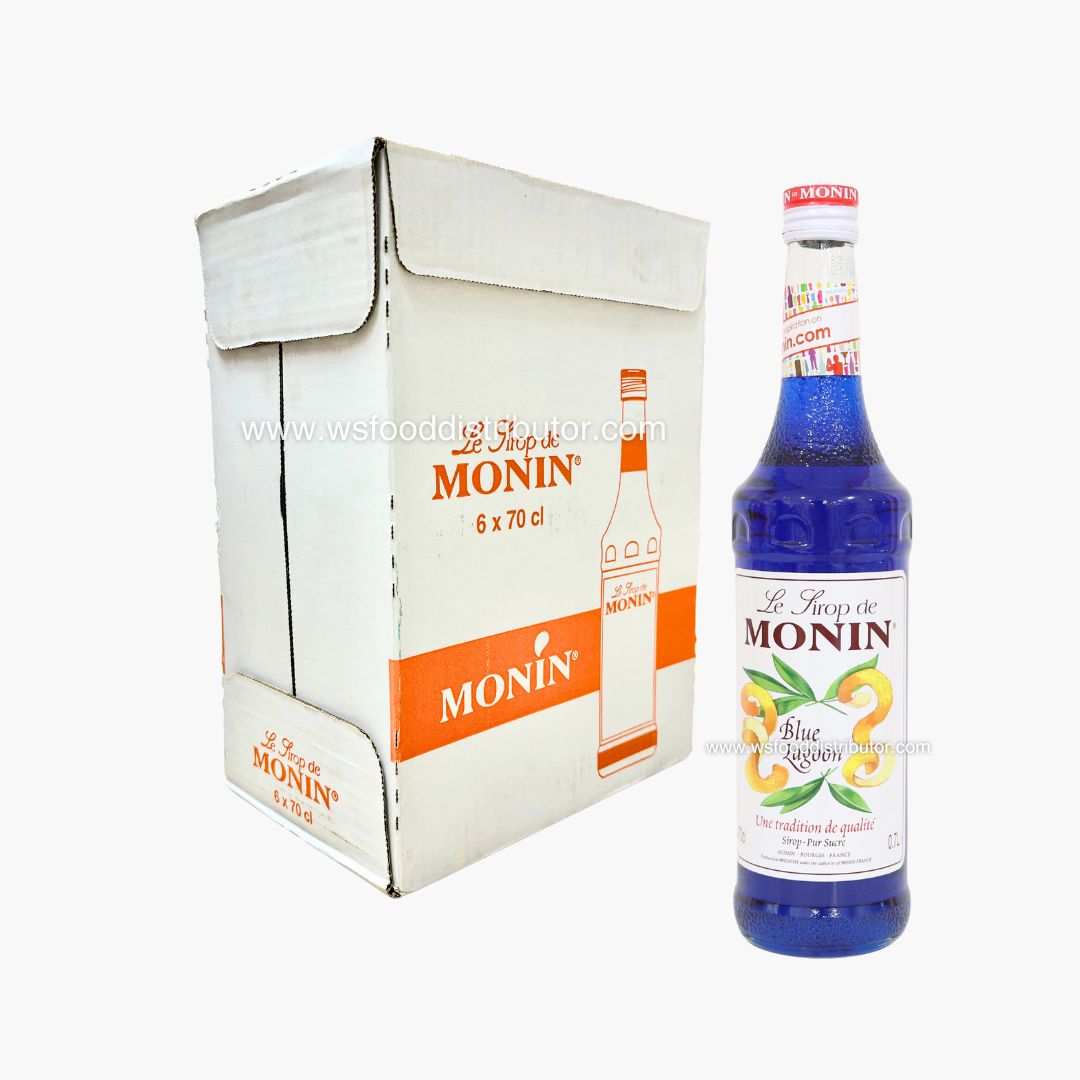 WS Food Distributor - Monin Blue Lagoon Syrup (700ml)